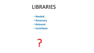 Managing libraries | PDF | Desktop Publishing | Computer Software and Applications