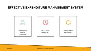 MANAGING LOCAL EXPENDITURES in Public Resource Management | PPT