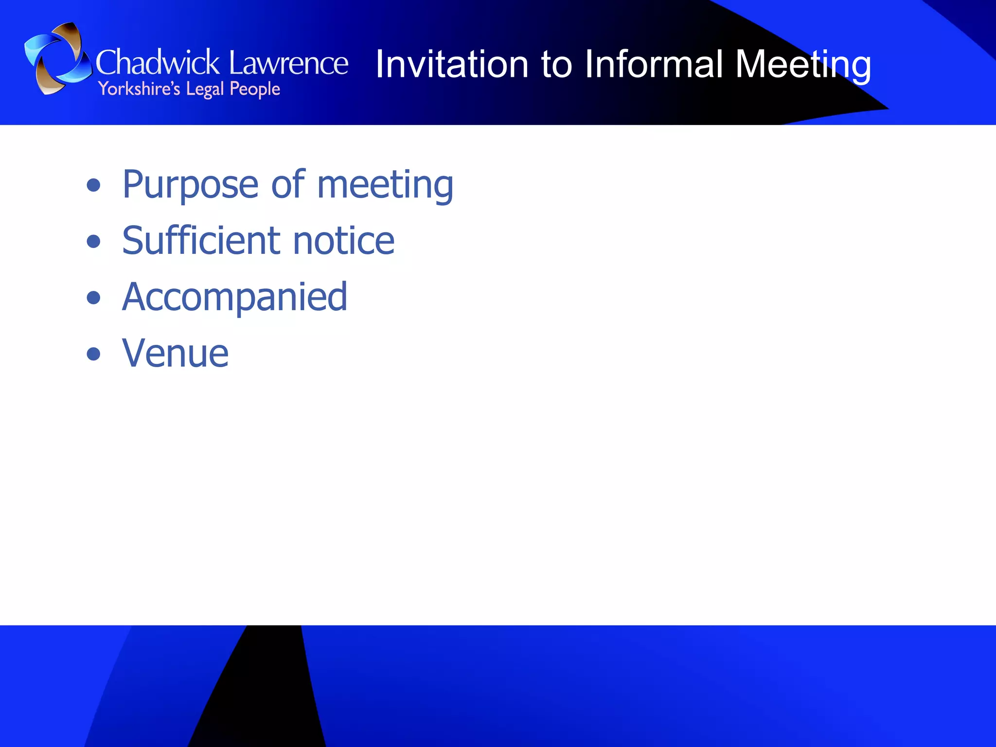 Managing Long Term Absence Handout Slides | PPT