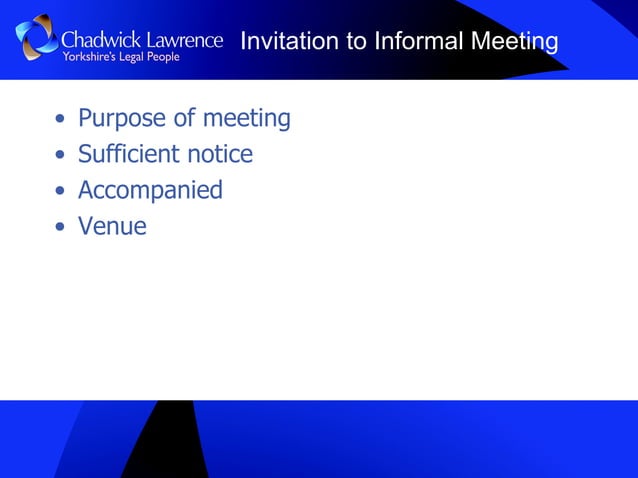 Managing Long Term Absence Handout Slides | PPT