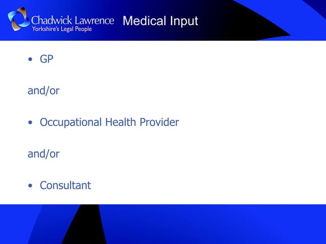 Managing Long Term Absence Handout Slides | PPT