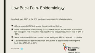 managinglowbackpain for normal people-210815143643.pptx