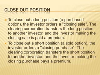 Managing market risk | PPTX