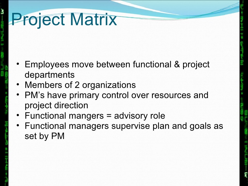 Managing Matrix Organization