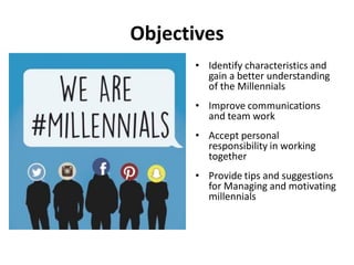 Managing Millenials at Workplace | PDF