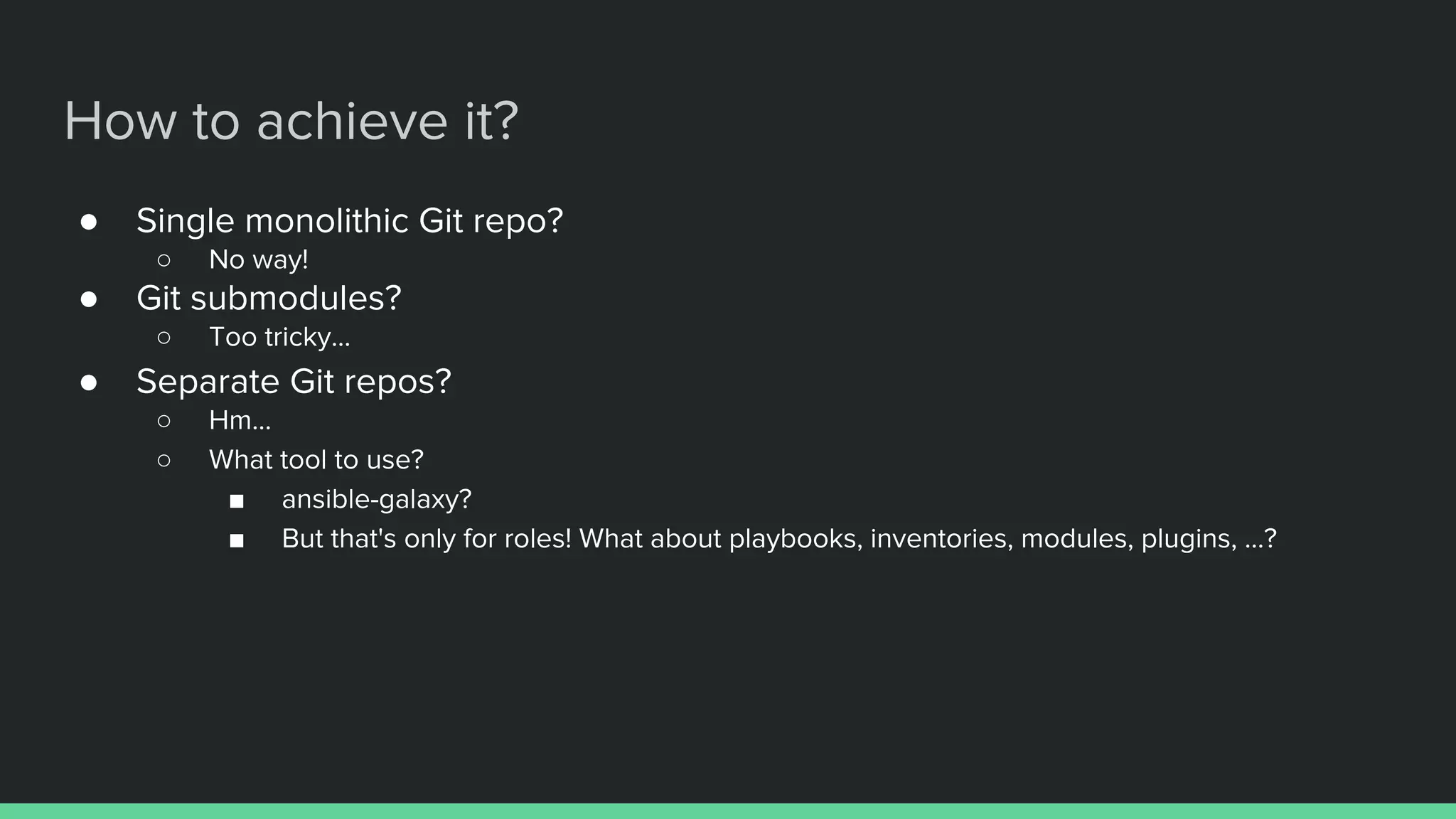 Managing Multiple Environments With Ansible Ppt