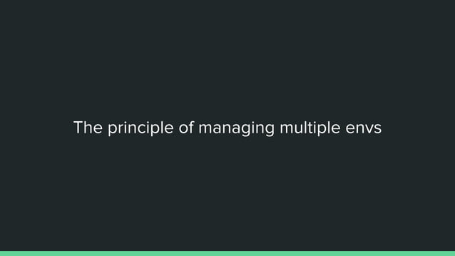 Managing Multiple Environments With Ansible Ppt