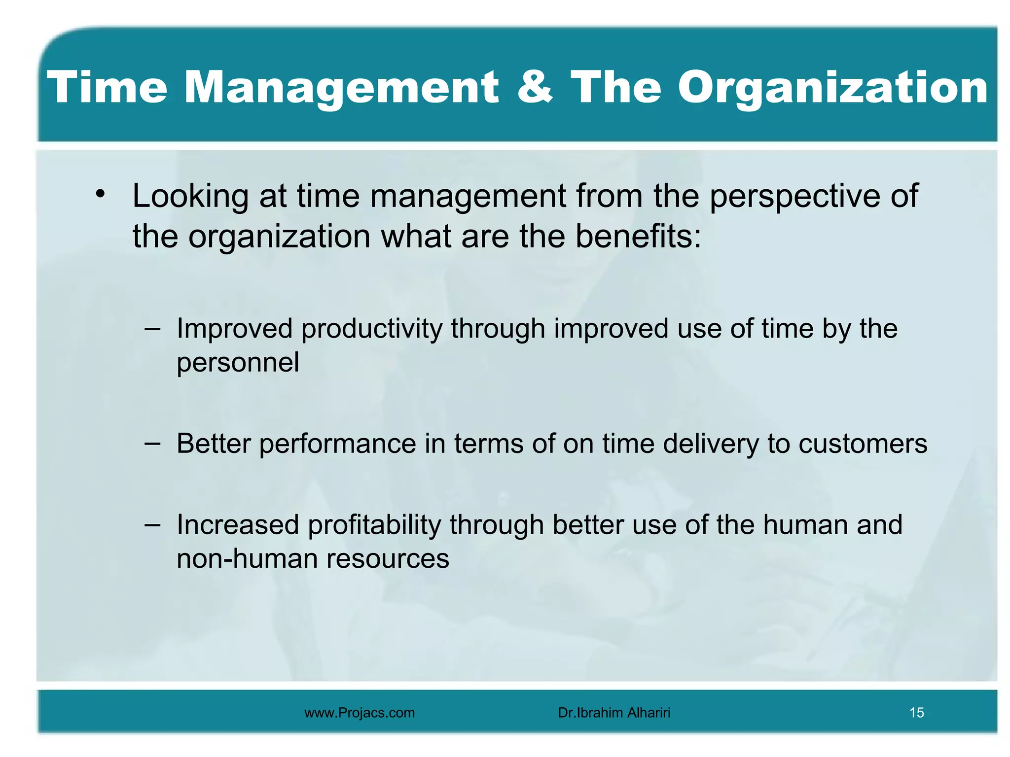 Managing multiple tasks, priorities and deadlines | PPT