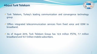 Managing national broadband infrastructure at Turk Telekom with oracle ...