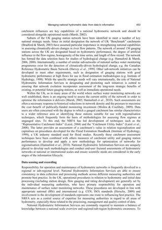 Managing national hydrometric data from data to information | PDF