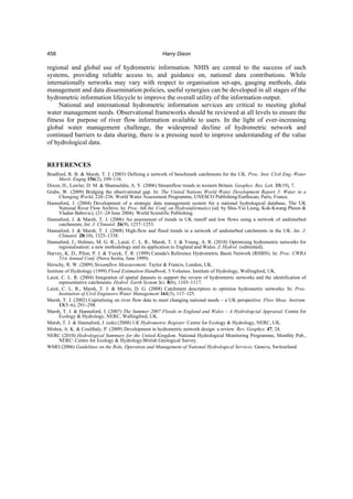 Managing national hydrometric data from data to information | PDF