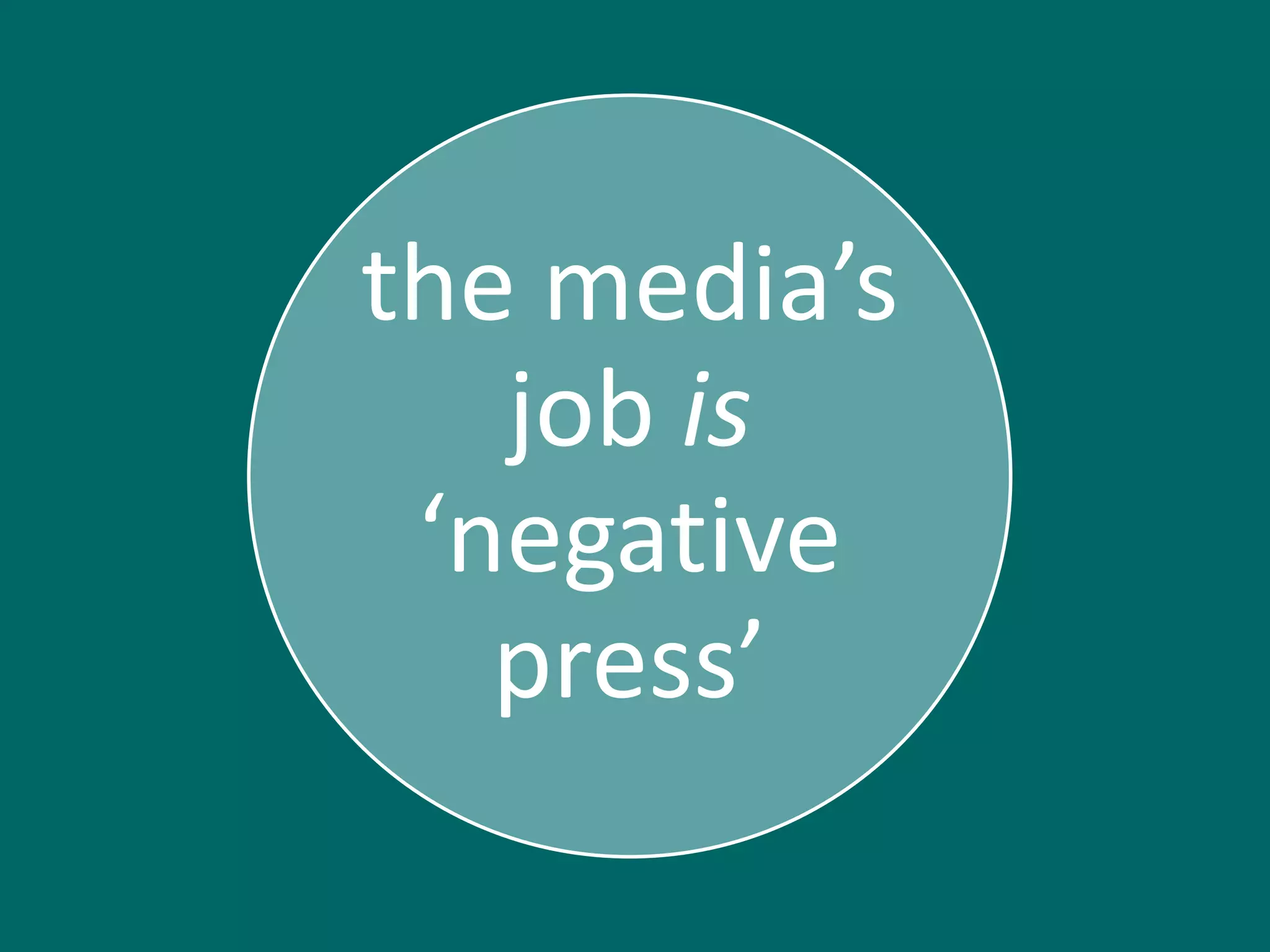 Managing Negative Perceptions | PPTX