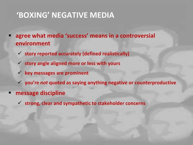 Managing Negative Perceptions | PPT