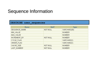 Managing objects with data dictionary views | PPT