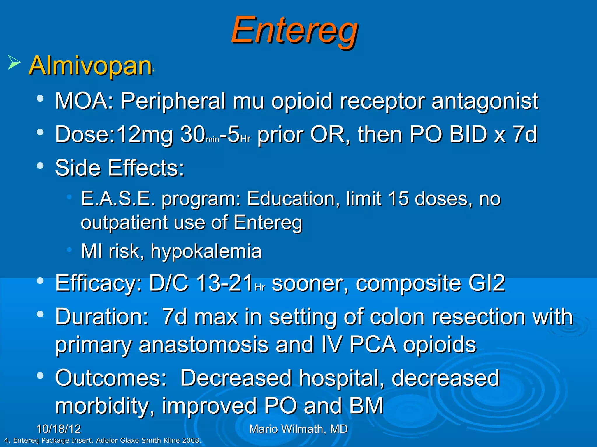 Managing Opioid Induced Constipation Final | PPT