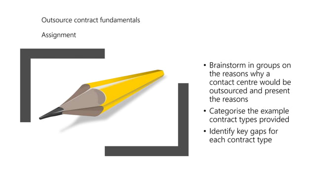 Managing outsource IT contracts - Fundamentals | PPT