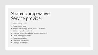 Managing outsource IT contracts - Strategic imperatives | PPT