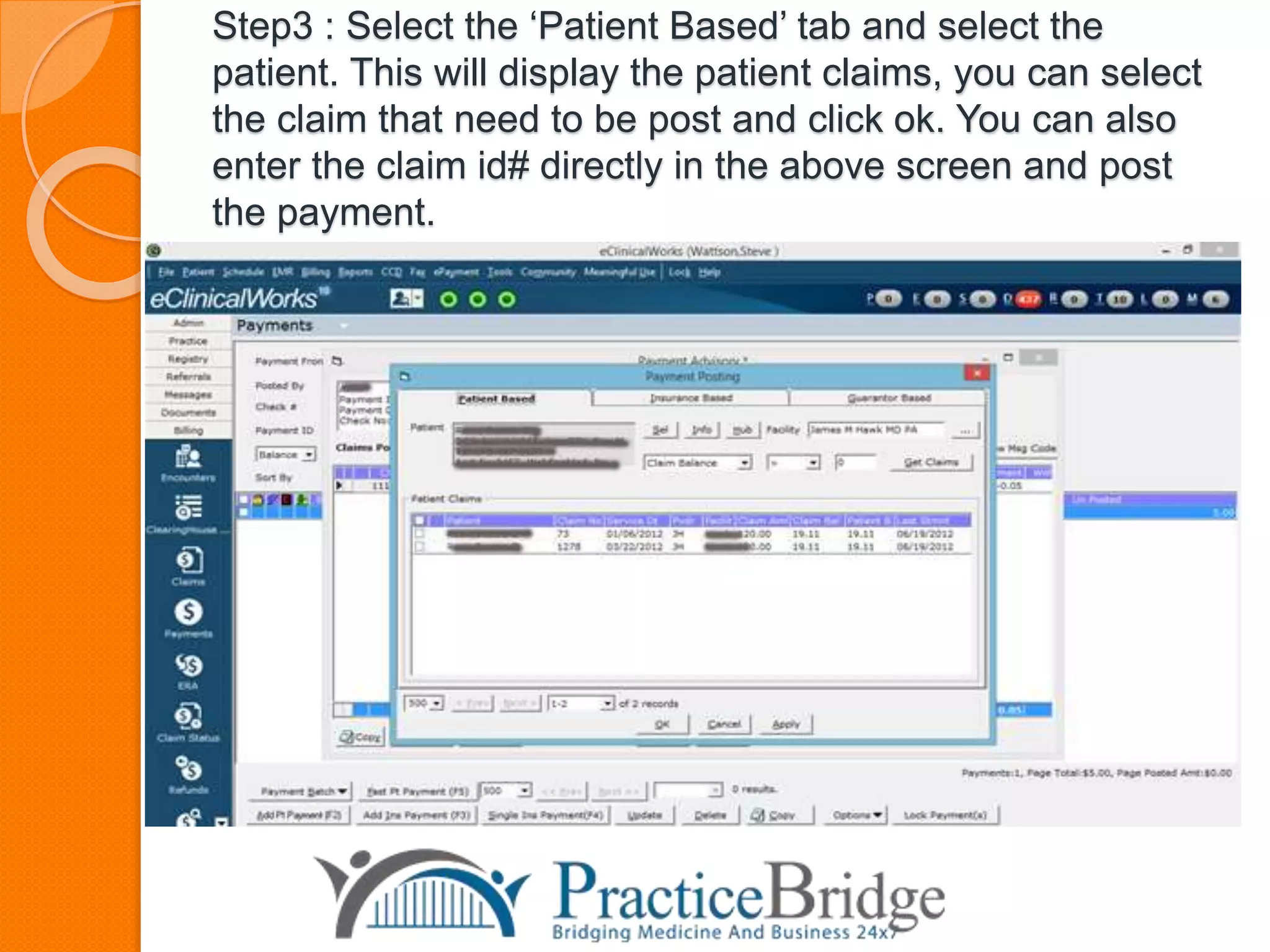 Managing payment posting in eclinicalworks | PPTX
