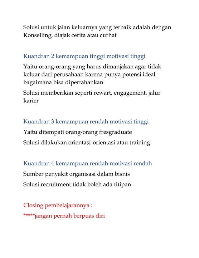 Managing people Honesty and integrity , ability and motivation | PDF