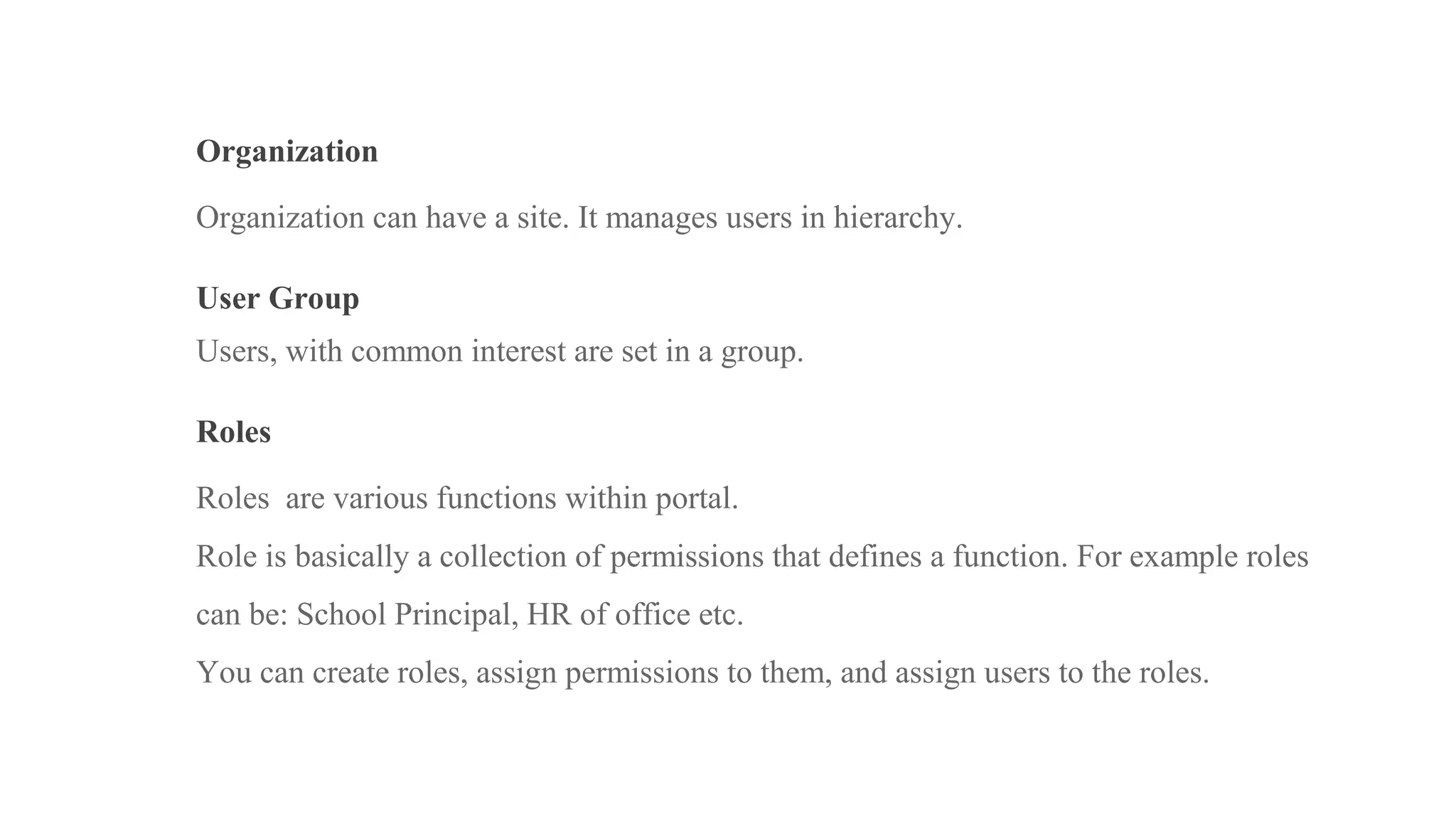 Roles and Permissions - Liferay Developer | PPT