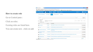 Roles and Permissions - Liferay Developer | PPT