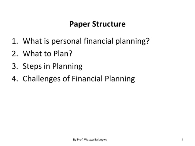 Managing personal finances | PPT