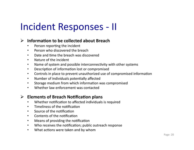 Managing Personally Identifiable Information (PII) | PDF