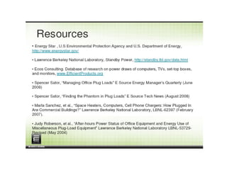 Managing Plug Loads | PPT