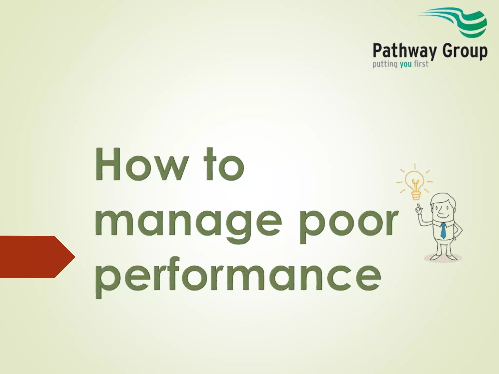 Managing staff poor performance handling staff capability issues | PPTX