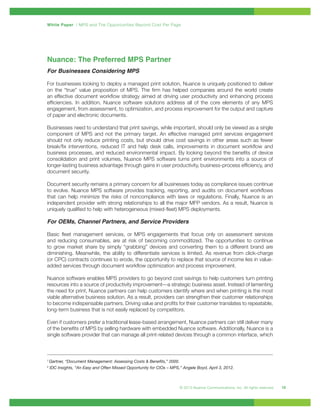 Managing Print as a Strategic Asset for Your Organization | PDF