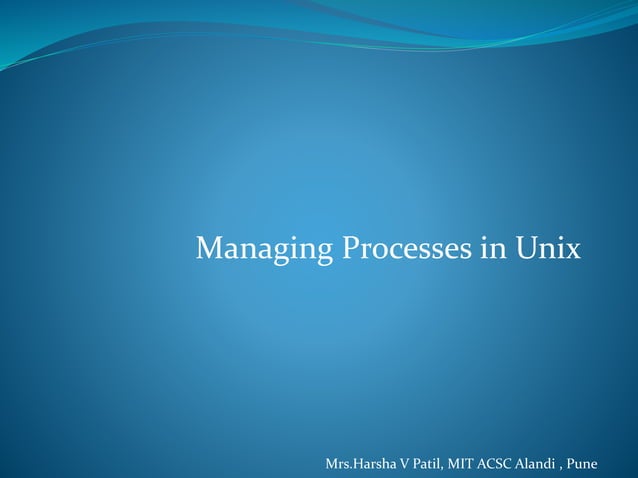 Managing Processes in Unix.pptx