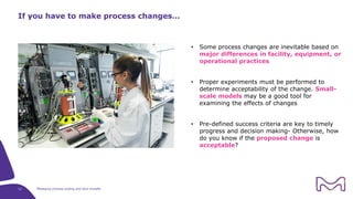 Managing Process Scale-up and Tech Transfer | PDF