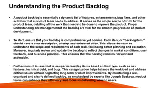 Managing Product Backlogs Tips for Prioritization and Organization by Joseph Bozkaya.pdf