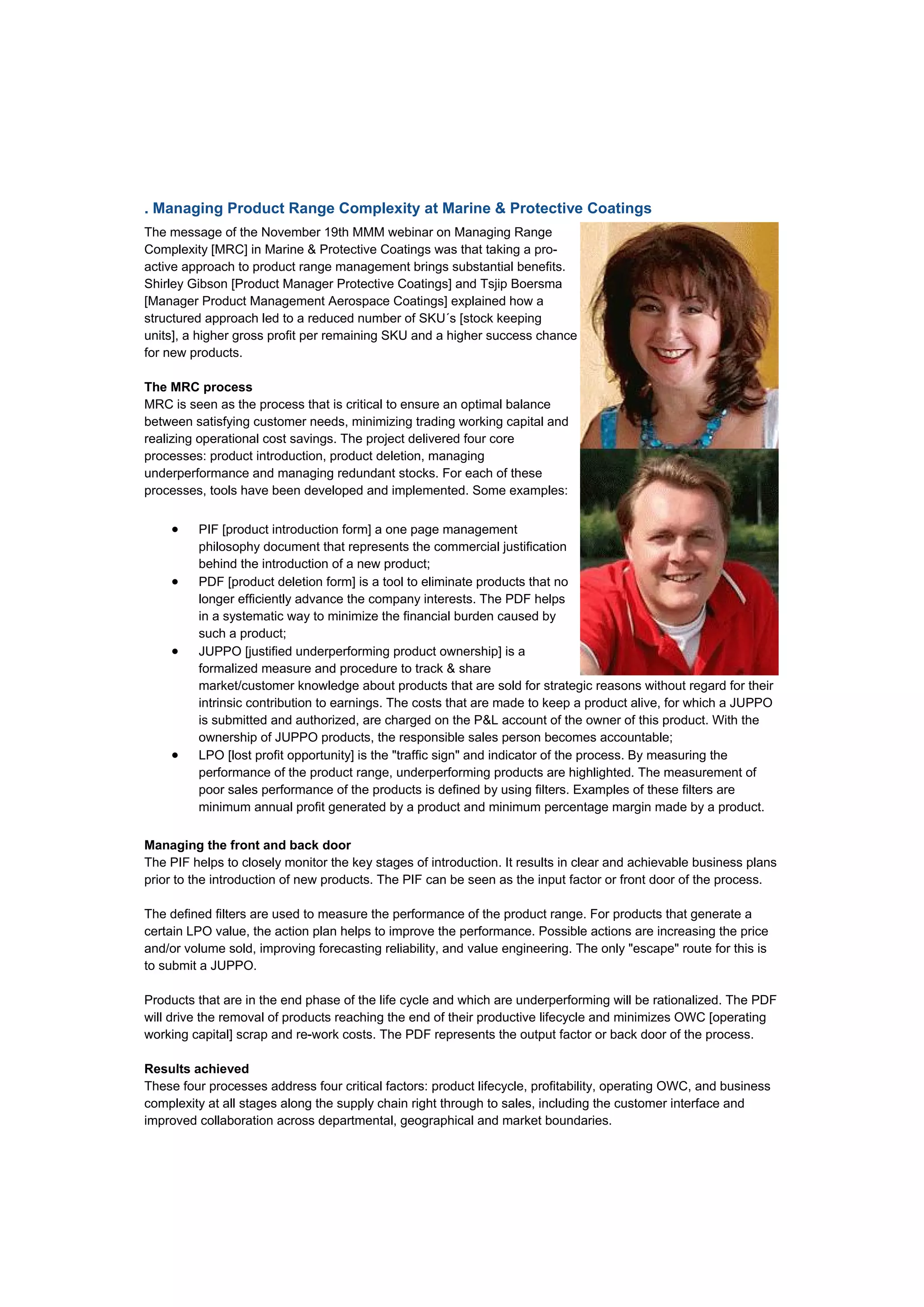 Copywriter Collective - Don - Managing product range shirley gibson | PDF