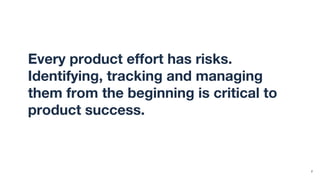 Managing product risk | PDF
