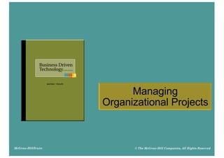 Managing projects | PPT