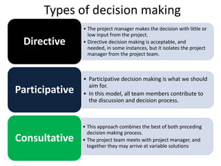 Managing project teams | PPTX