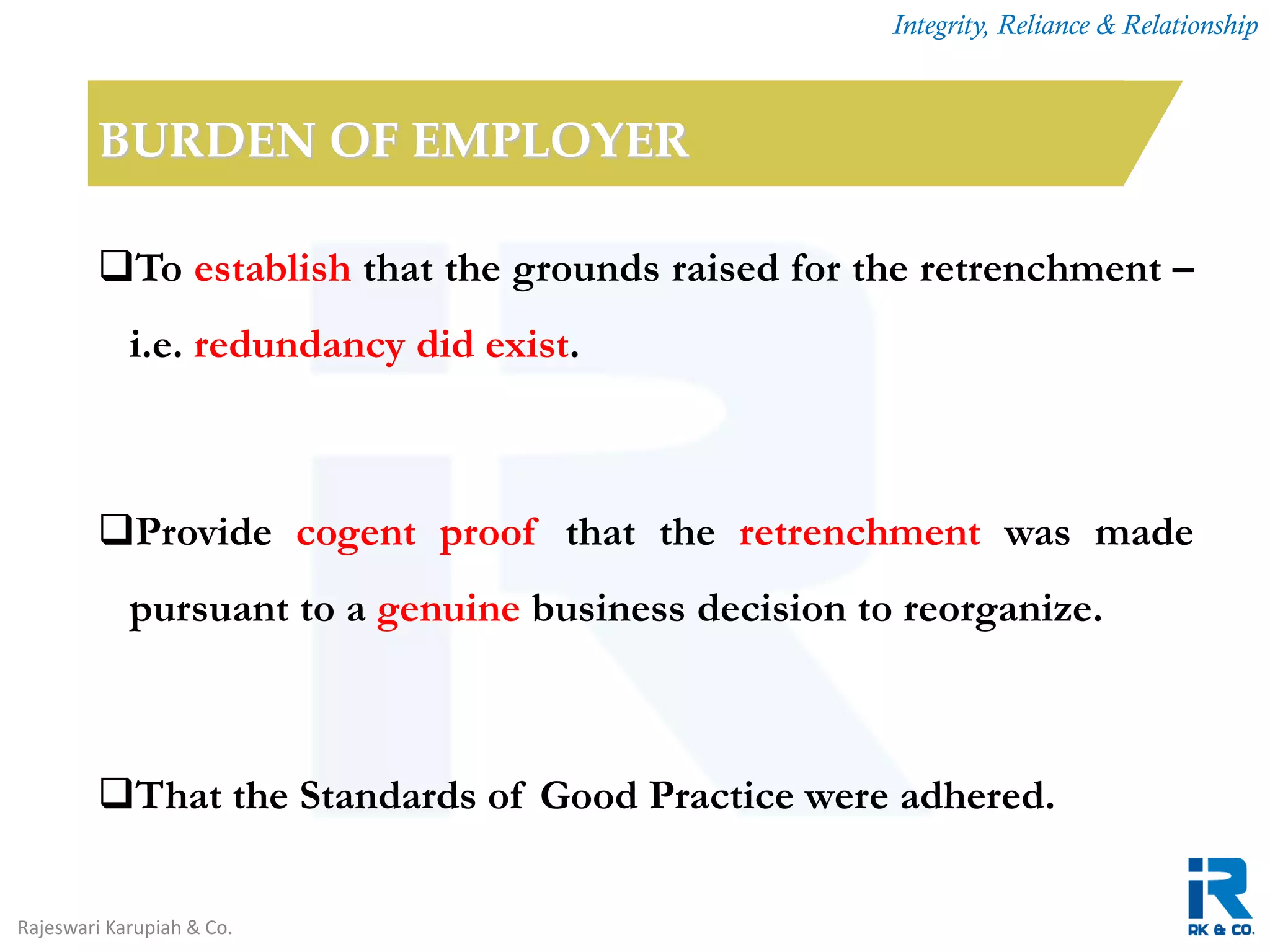 Managing Redundancy and Employee Separation | PDF | Business | Business and Finance