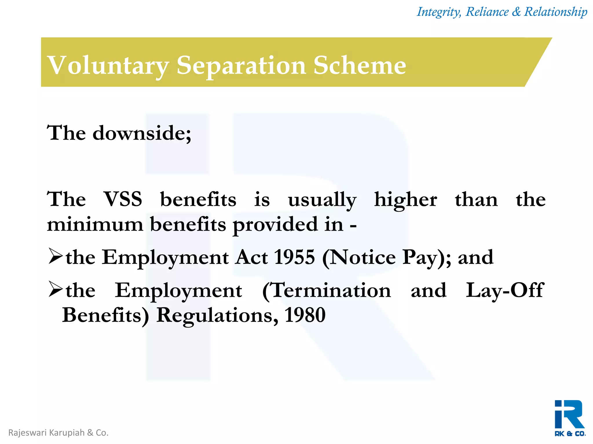 Managing Redundancy and Employee Separation | PDF | Business | Business and Finance