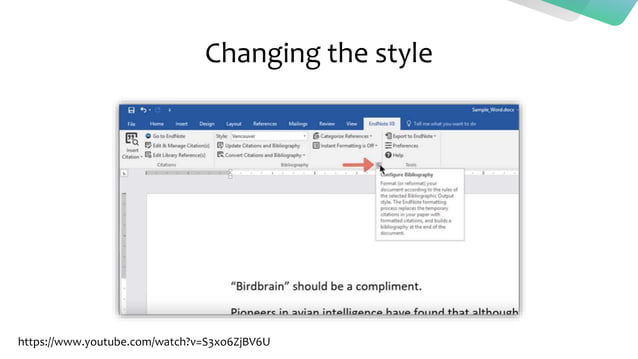 Managing references | PPT