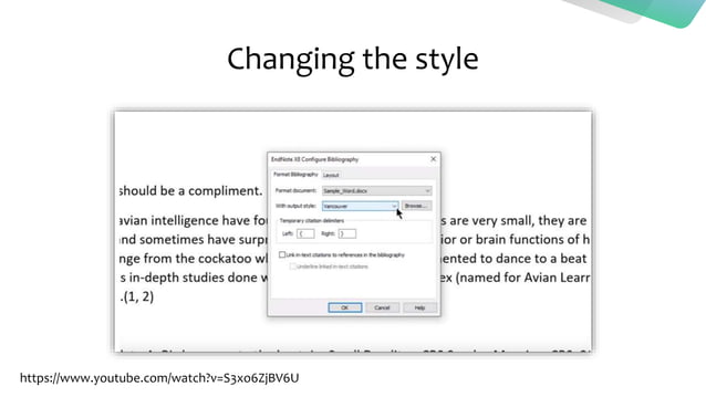 Managing references | PPT
