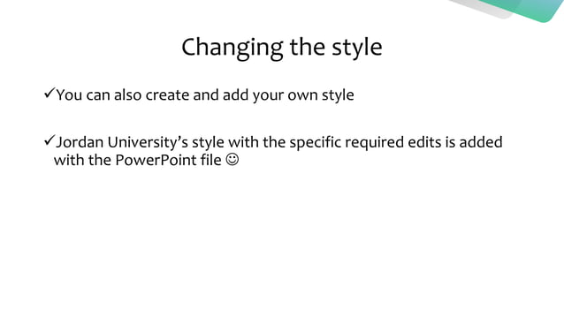 Managing references | PPT