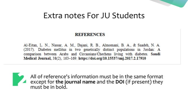 Managing references | PPT