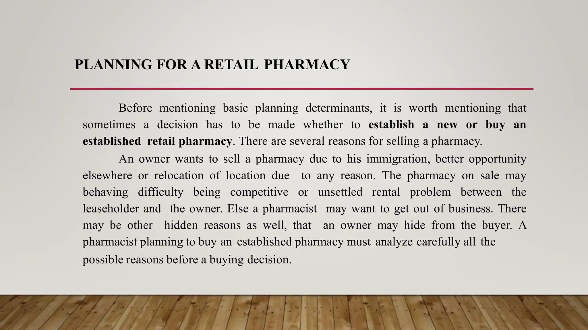 Managing retail pharmacy marketing. pptx | PPTX