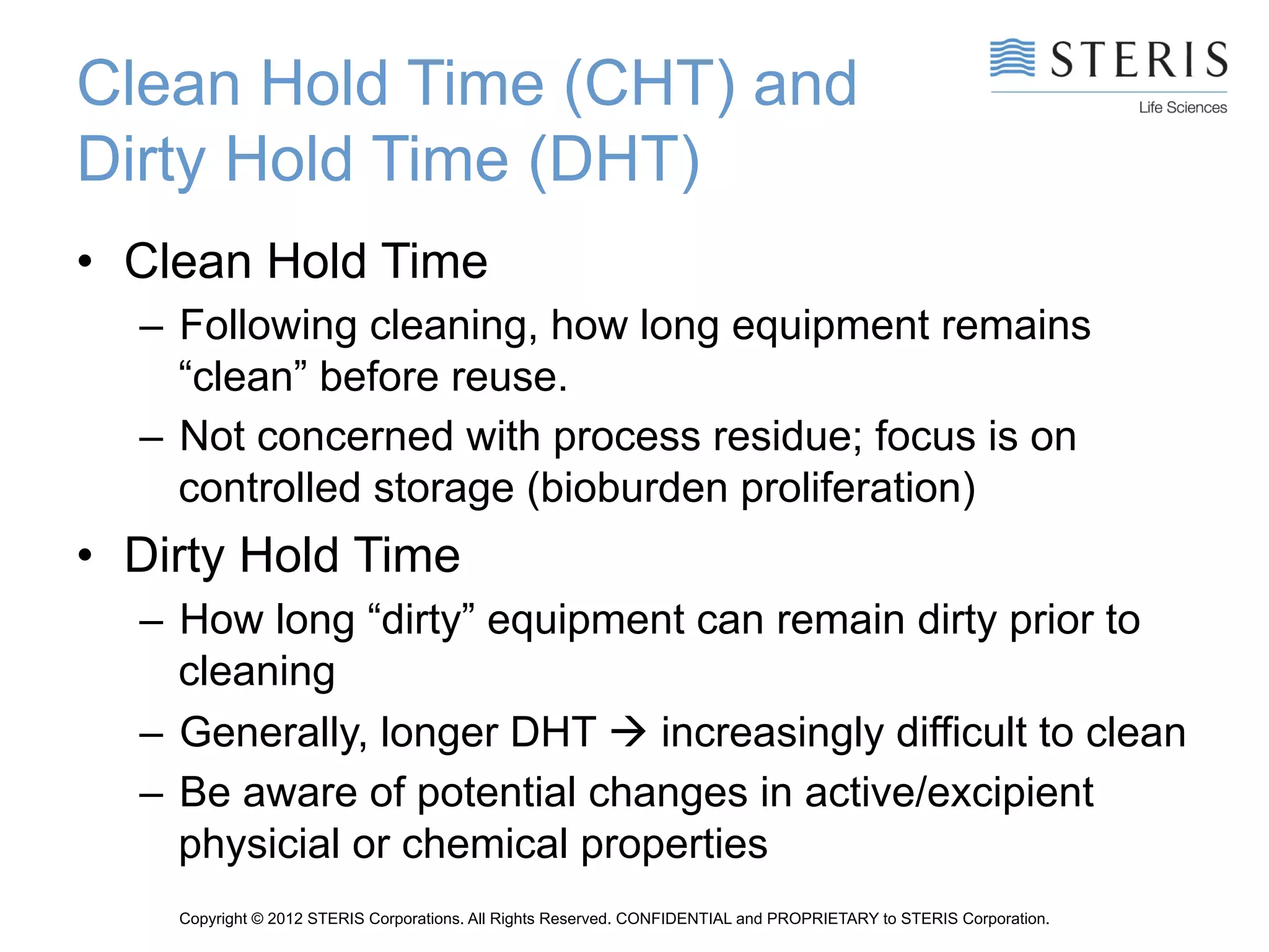 Managing risk in cleaning validation | PDF