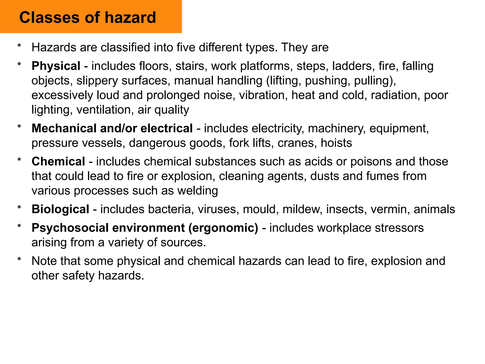 Managing Risks by Preventing Harm in the workplace because of safety | PPTX