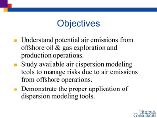 Managing Risks Utilizing Air Dispersion Modeling for Offshore ...