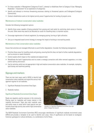 Guide: Managing roadside environments 3 - Implementation | PDF ...