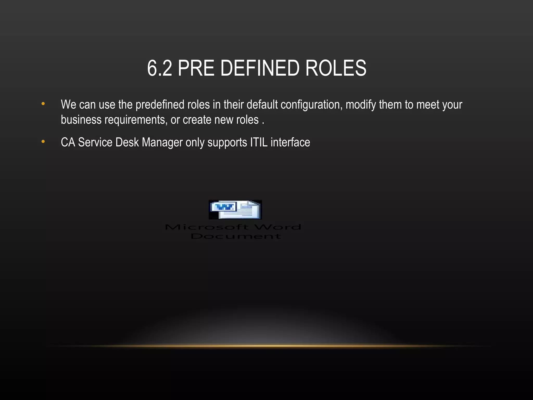 Managing roles | PPT