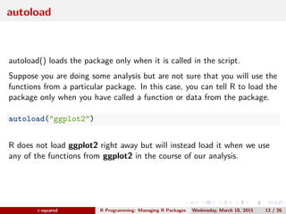 R Programming: Introduction To R Packages | PDF